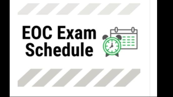 Winter 2023 EOC Schedule